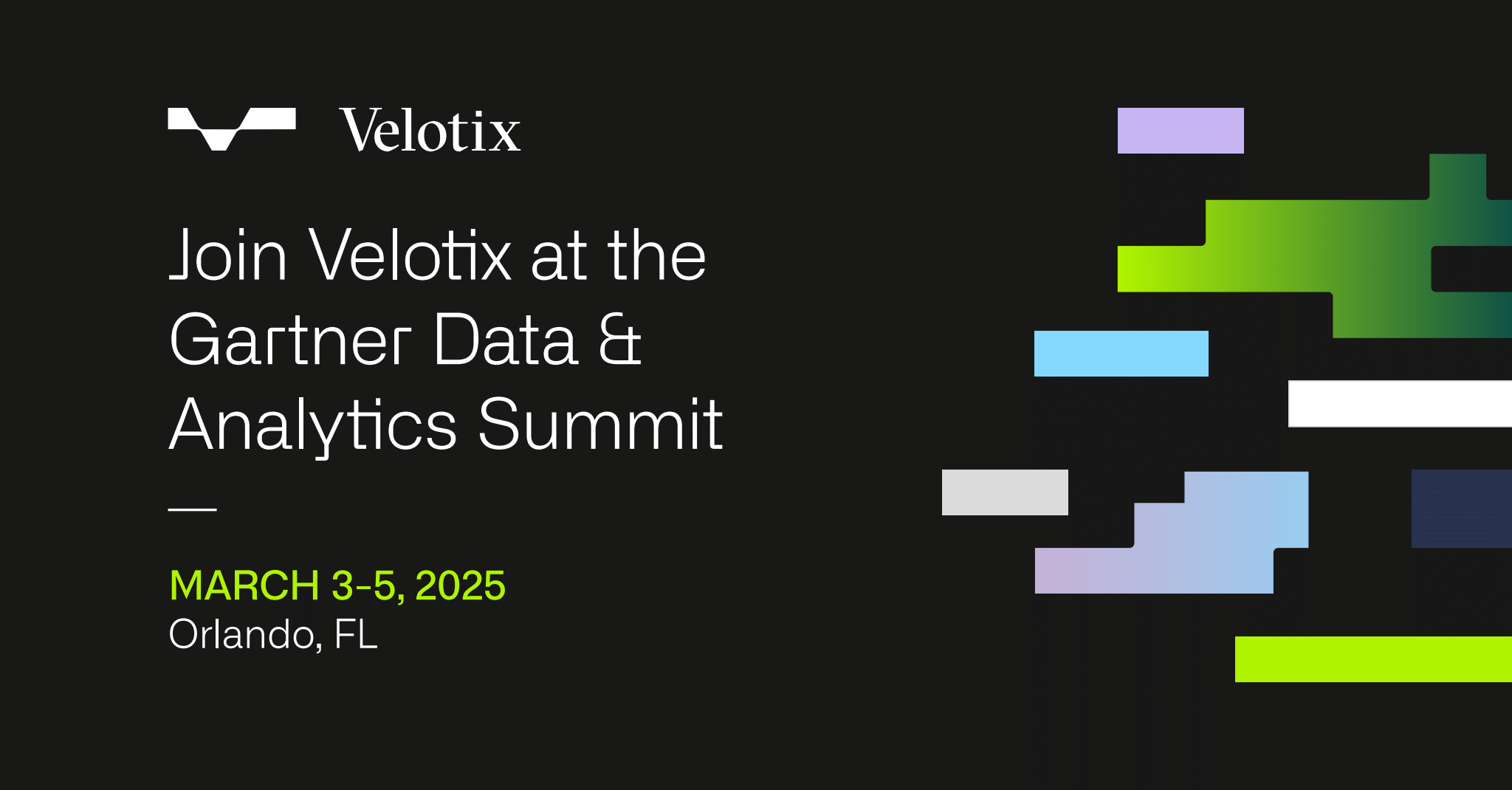 Velotix at Gartner Data & Analytics Summit 2025 | Velotix